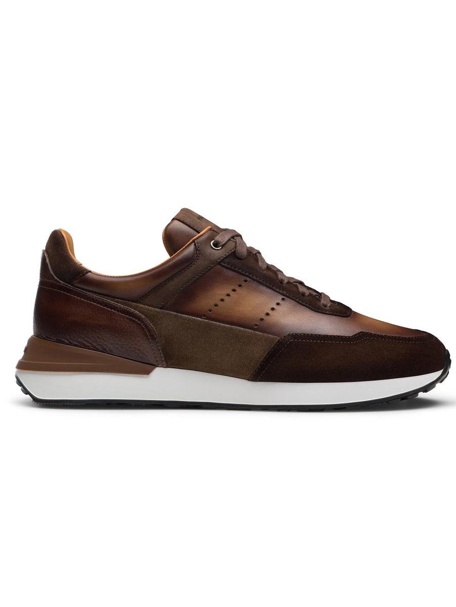 Bravo V in Midbrown Suede / Brown | Shop Magnanni Shoes for Men – J. Longs
